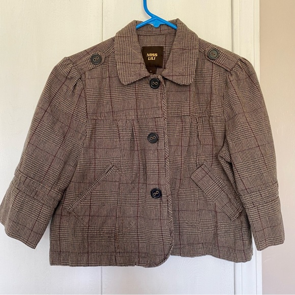 Miss Lili | Jackets & Coats | Y2k Miss Lili Button Up Half Jacket ...